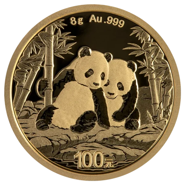 8g China Panda Gold Coin | 2026 - Goldbase